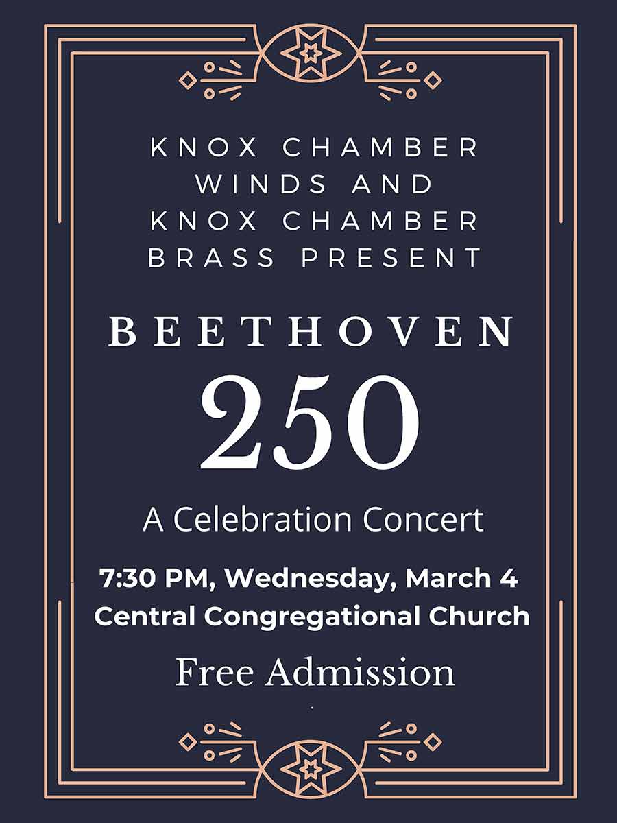 Beethoven 250: A Celebration Concert - Events Calendar - Knox College