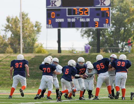 Knox College hosts local Junior Football League games - Knox College
